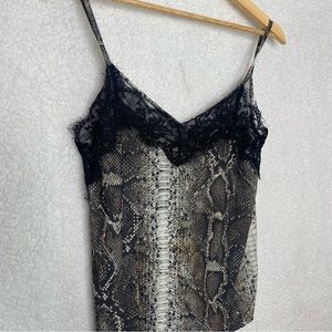 Zara | Tops | Zara Snake Print Camisole Tank Top | Poshmark